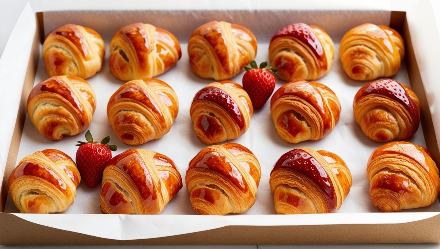 Classic Morning/Afternoon Pastry & Crossiant Box - Fork N Knife ...